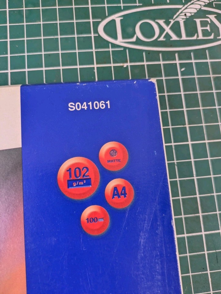 EPSON Photo Quality Ink Jet Paper A4 (8.3 x 11.7") S041061 - 100 Sheets ...