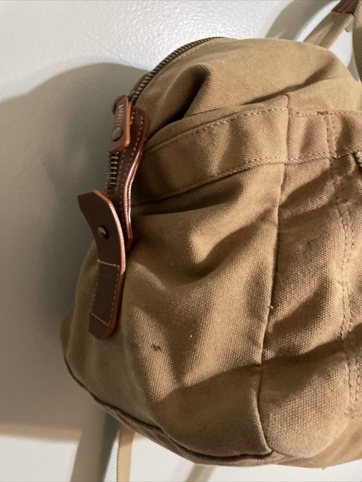 J. Fold Khaki and Bone Roadster Carry-On Travel Duffel Bag, 21 Inches ...