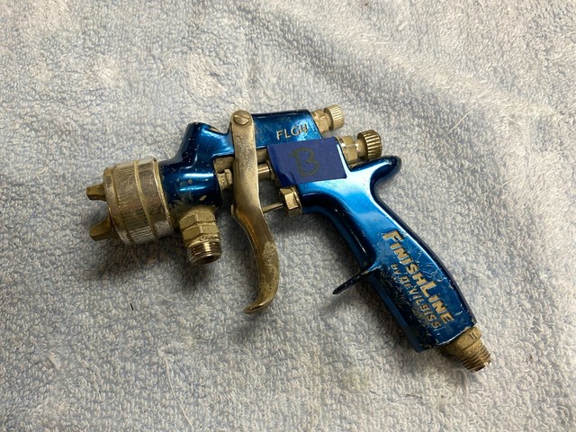 DeVilbiss Finishline FLG4 HVLP Gravity Feed Spray Gun N9373 for sale ...
