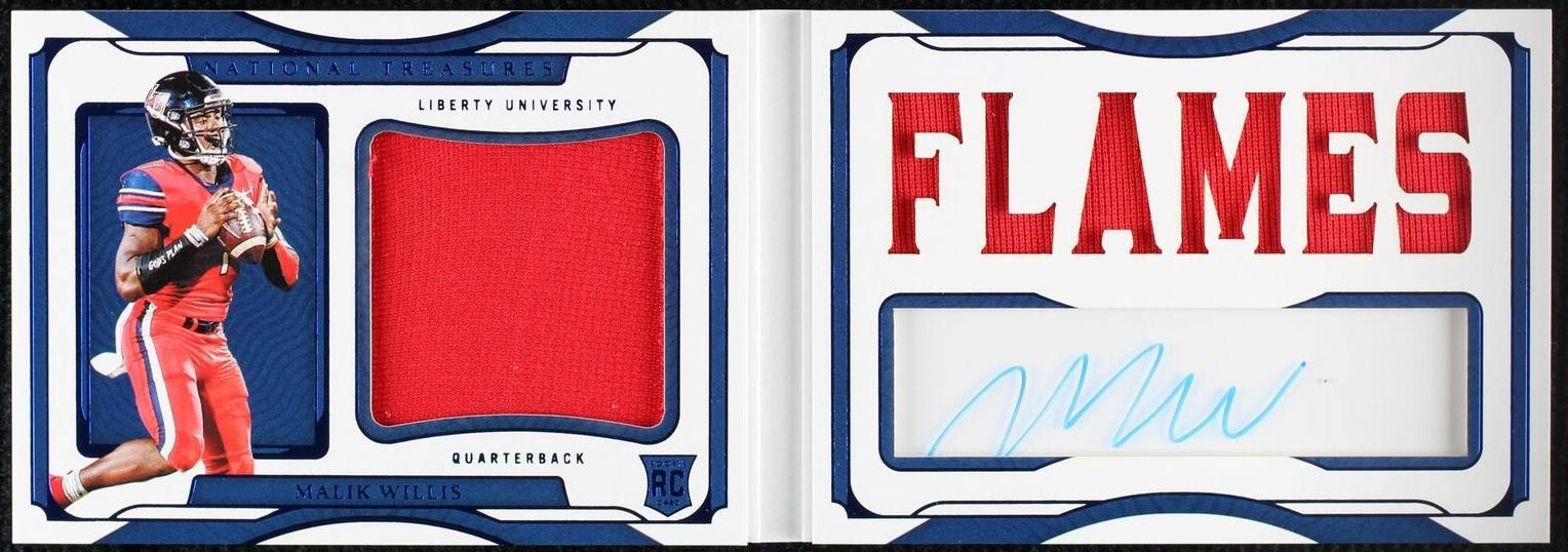 2022 Panini National Treasures Collegiate - College Materials Signature ...