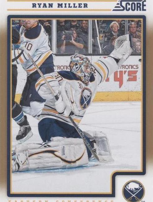 2012-13 Score - Ryan Miller #71 Gold Rush for sale online | eBay