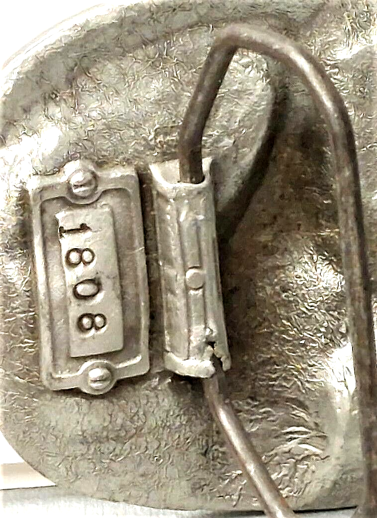 Machinist Heavy Pewter Belt Buckle Great American Rare Vintage 1986 ...