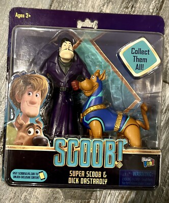 Scoob! Super Scoob & Dick Dastardly Action Figures Scooby-Doo New In ...