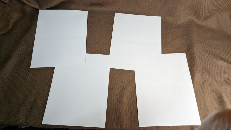 Set of 4 Vintage 1972 USA DAC NY Jandro "Little Workers" Litho Art ...