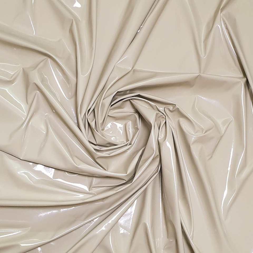 SHINY HIGH GLOSS PVC STRETCH RUBBER VINYL PLEATHER GOTH FETISH CLOTH ...