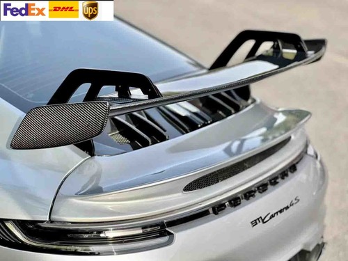 GT3 Style Carbon Fiber Rear Trunk Spoiler Wing For Porsche 911 992 ...
