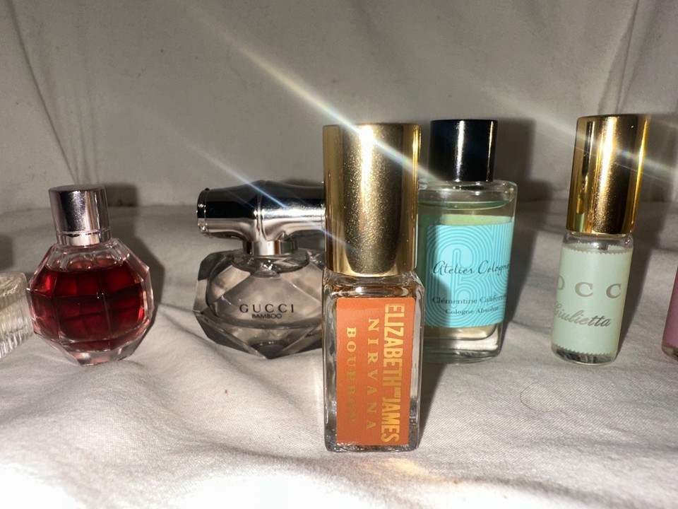 7 LOT EAU DE PAFUM GUCCI ELIZABETH JAMES CHLOE TOCCA ATELIER COLOGNE ...