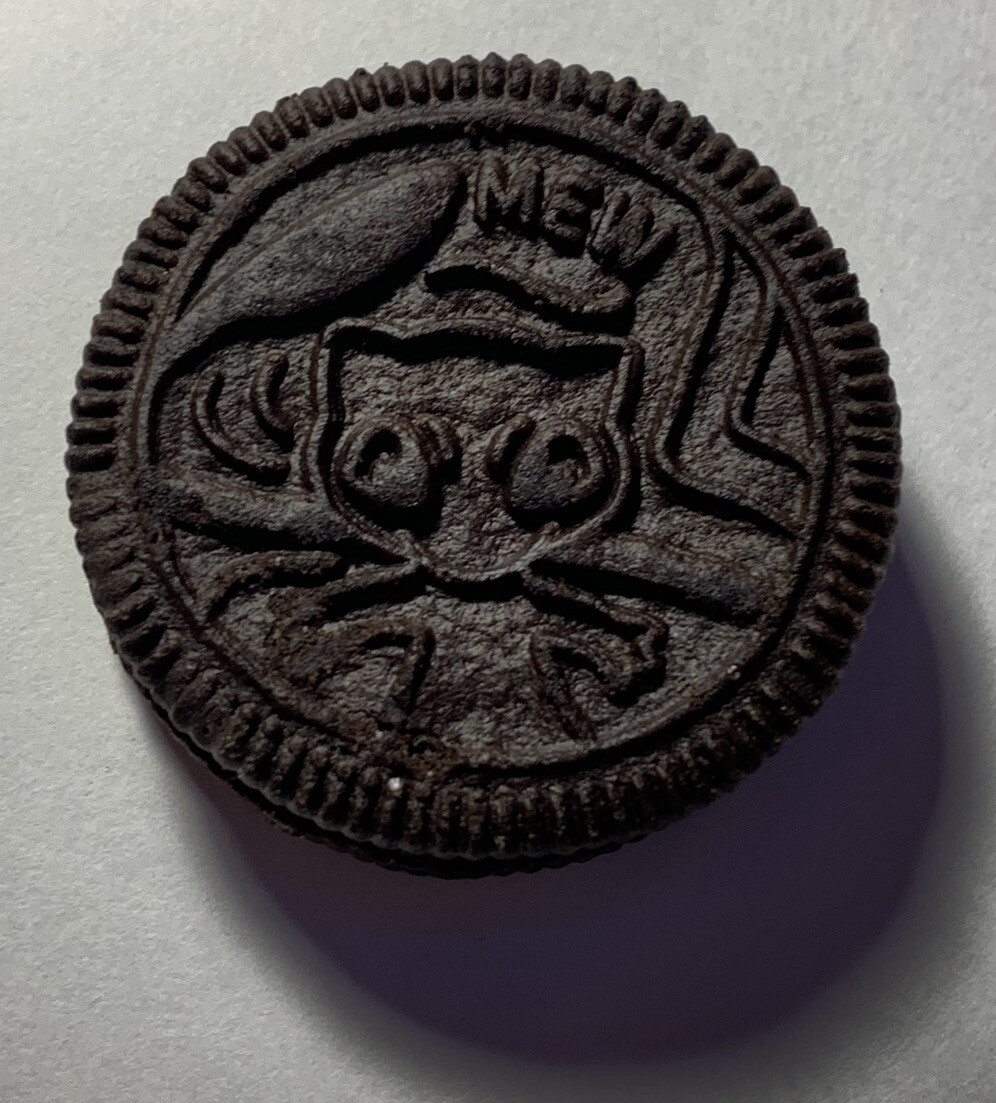 Pokemon Mew Oreo Cookie Ready To Grade! Rarest Item In The Oreo Factory ...