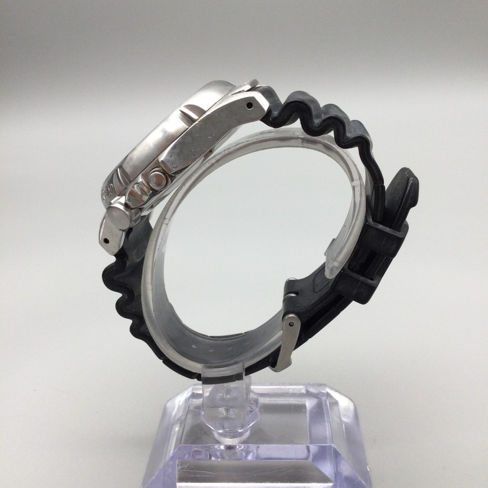 Freestyle Hammerhead Watch Men 44mm Silver Tone Black Dial Date 200M ...