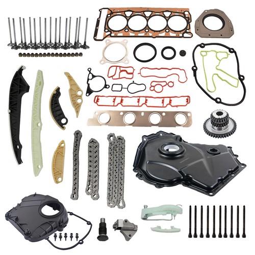 Engine Rebuild Timing Cover Kit For Audi VW 1.8T 2.0T Jetta A4 GTI CC ...