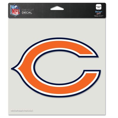 Chicago Bears NFL 8"x8" Decal Sticker Primary Team Logo Die Cut Car ...