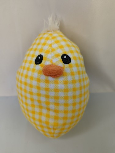 Goffa Yellow Checkered Chick Duck Plush 7 Inch Stuffed Animal Toy | eBay