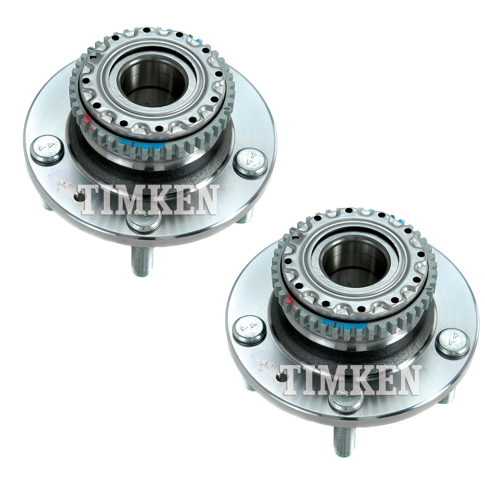 Pair Set of 2 Rear Timken Wheel Bearing & Hub Kit for Hyundai Tiburon ...