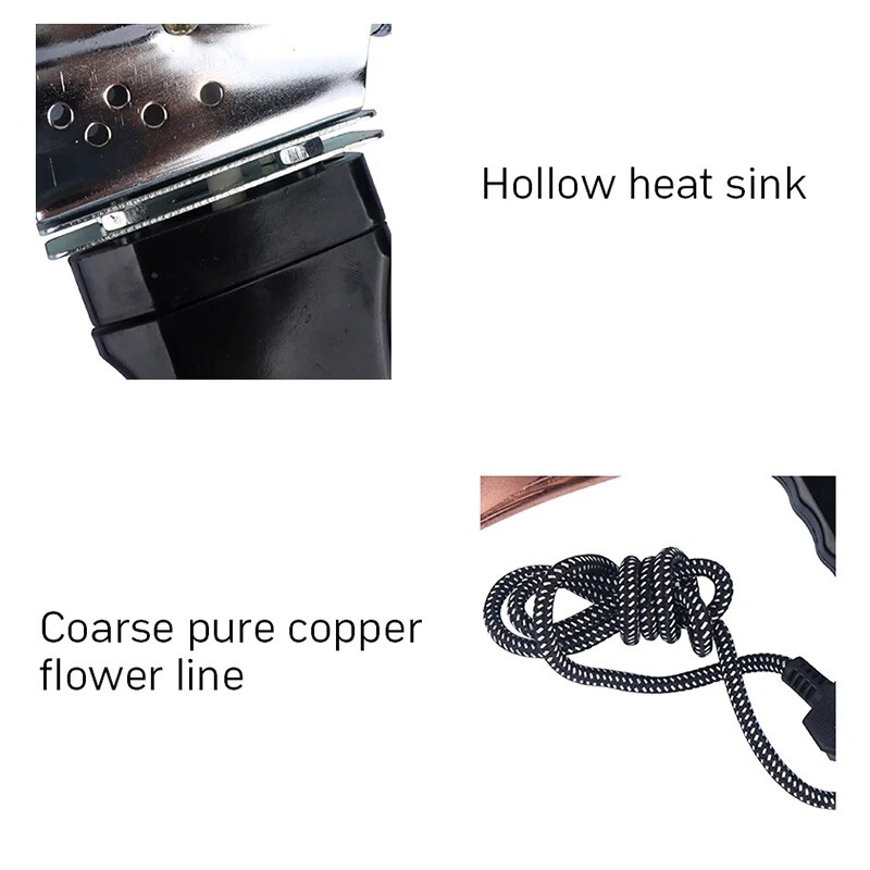 500w High Power Soldering Iron Electric Iron Gun Type External Heat ...