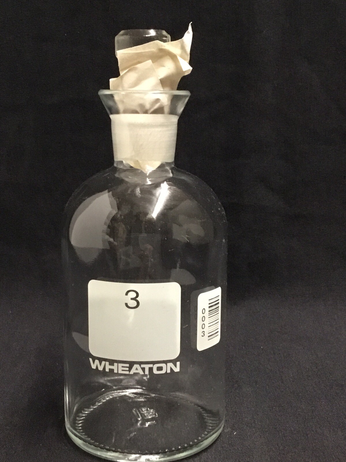 Wheaton 300mL BOD Bottle, Apothecary Borosilicate Glass with Glass Head ...