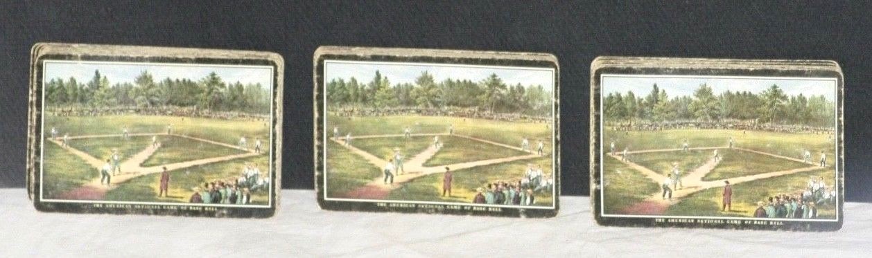 Late 1800's -Early 1900's "The American National Game of Baseball ...