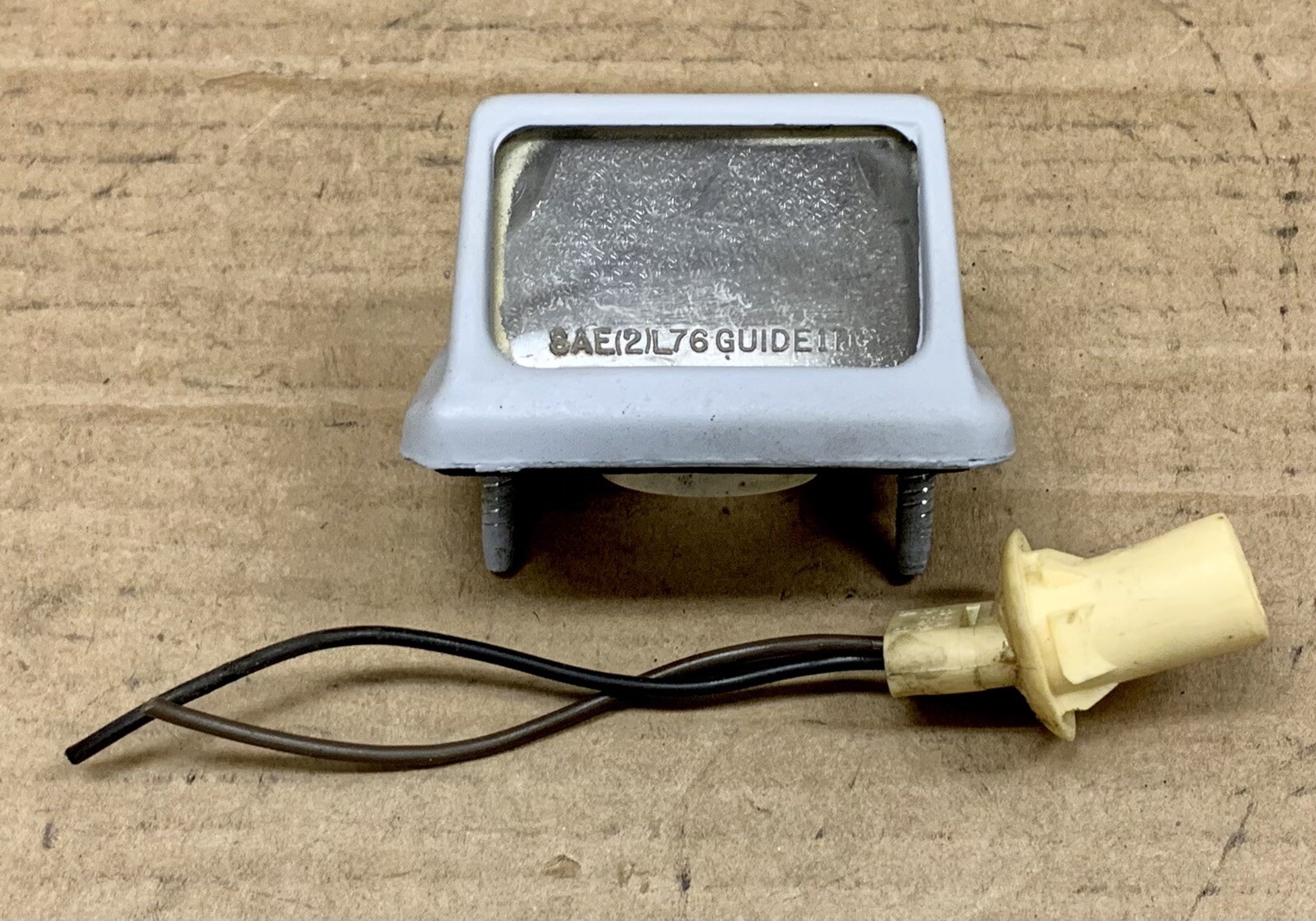 1976-1979 Chevrolet Chevette Rear License Plate Light Lamp Assembly | eBay