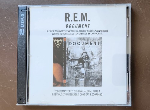 REM Document REMASTERED EXPANDED 25 ANNIVERSARY EDITION ADVANCE PROMO ...