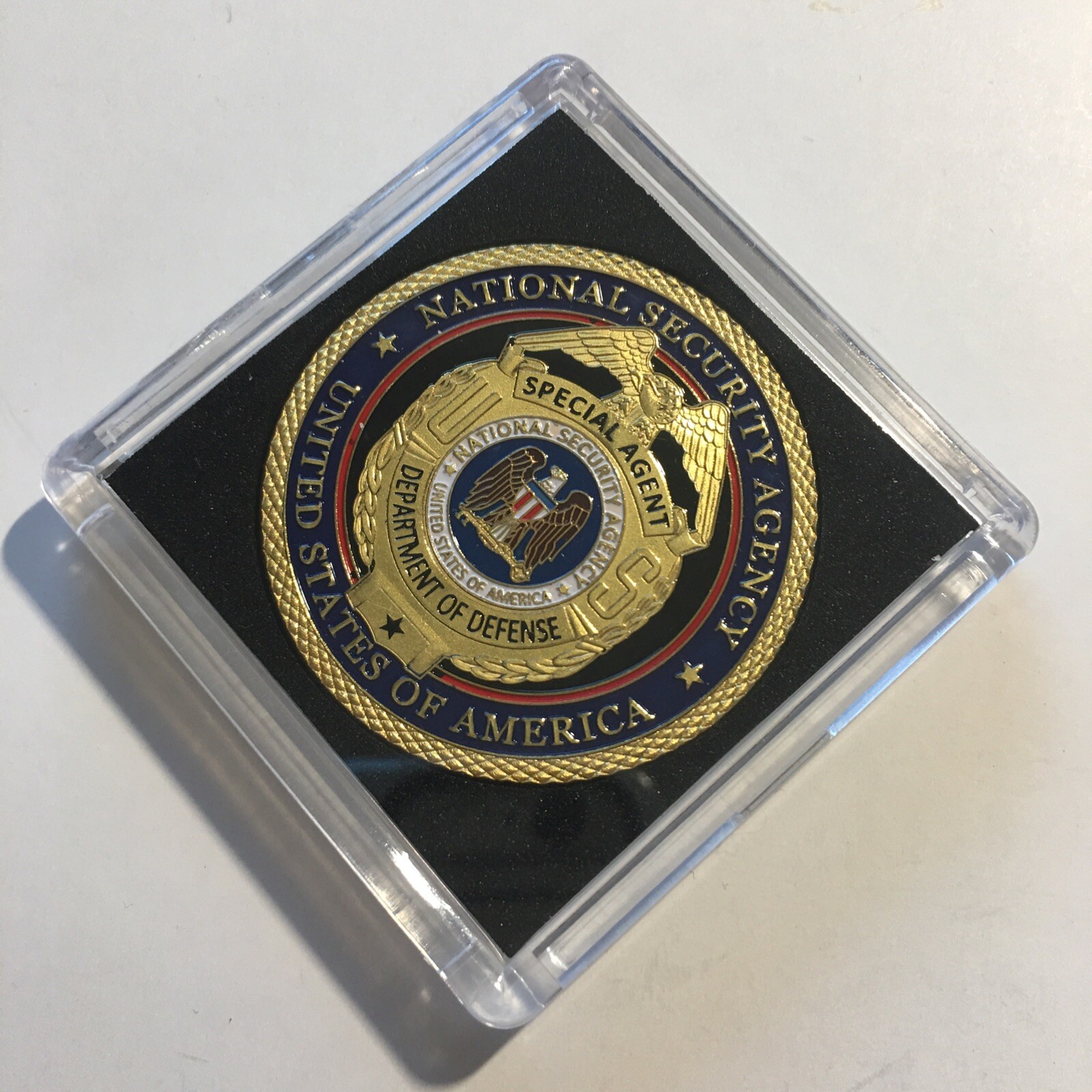 NSA US National Security Agency Special Agent DOD Challenge Coin G-35A ...