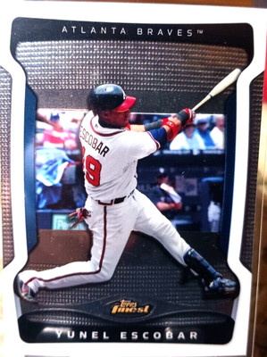 2009 Topps Finest Baseball Card of Yunel Escobar #91 (NM) Free Returns ...