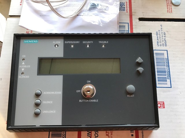 Siemens Ssd-c 500-648733 FireFinder XLS SSDC Fire Alarm System Status ...