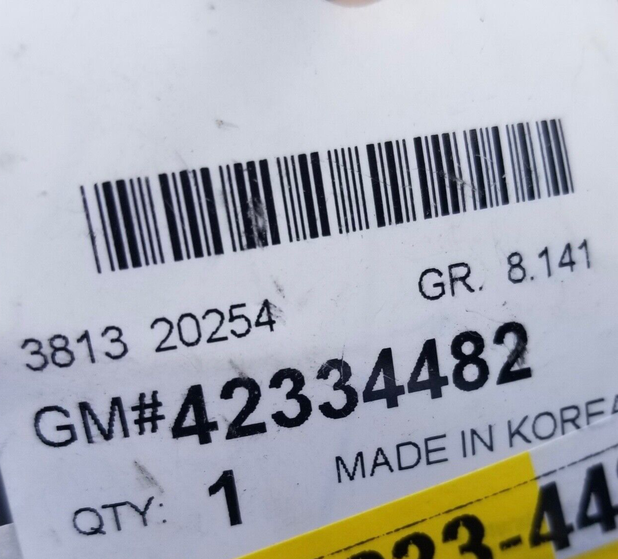 Factory OEM GM Buick Encore Passenger Side Front Fender Front Bracket ...