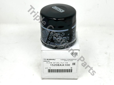 Subaru Genuine Black "Tokyo Roki" Oil Filter 15208AA100 For 02-14 Wrx ...