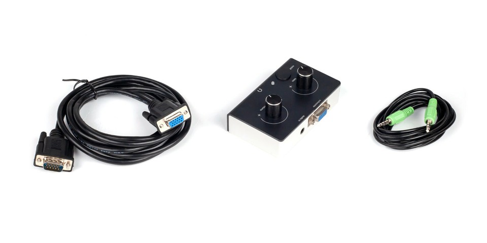 Replacement Control Pod Black Over White for Logitech Z-2300 Computer ...