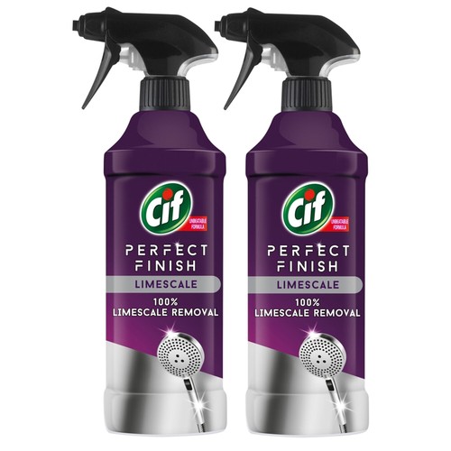 CIF Perfect Finish 100% Limescale Removal Spray, 2 Packs of 435ml | eBay