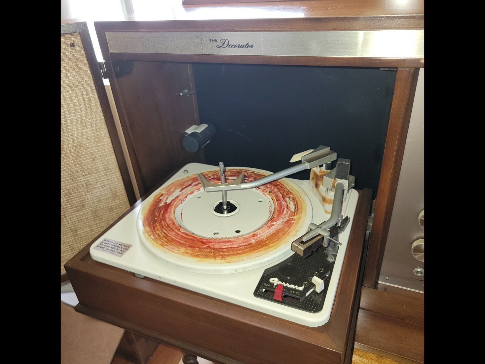 Vintage General Electric Portable Record Player & Radio | eBay