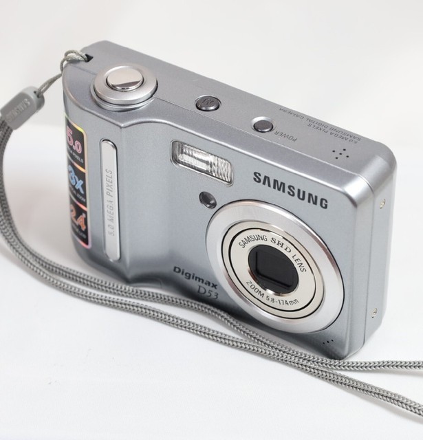 Samsung Digimax S760 7.2MP Digital Camera - Silver for sale online | eBay