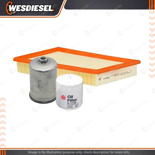 Sakura Filter Service Kit Oil Air Fuel for Volvo 760 2.8L V6 Petrol ...