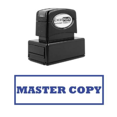 MASTER COPY Stamp - Pre-Inked / Blue | eBay