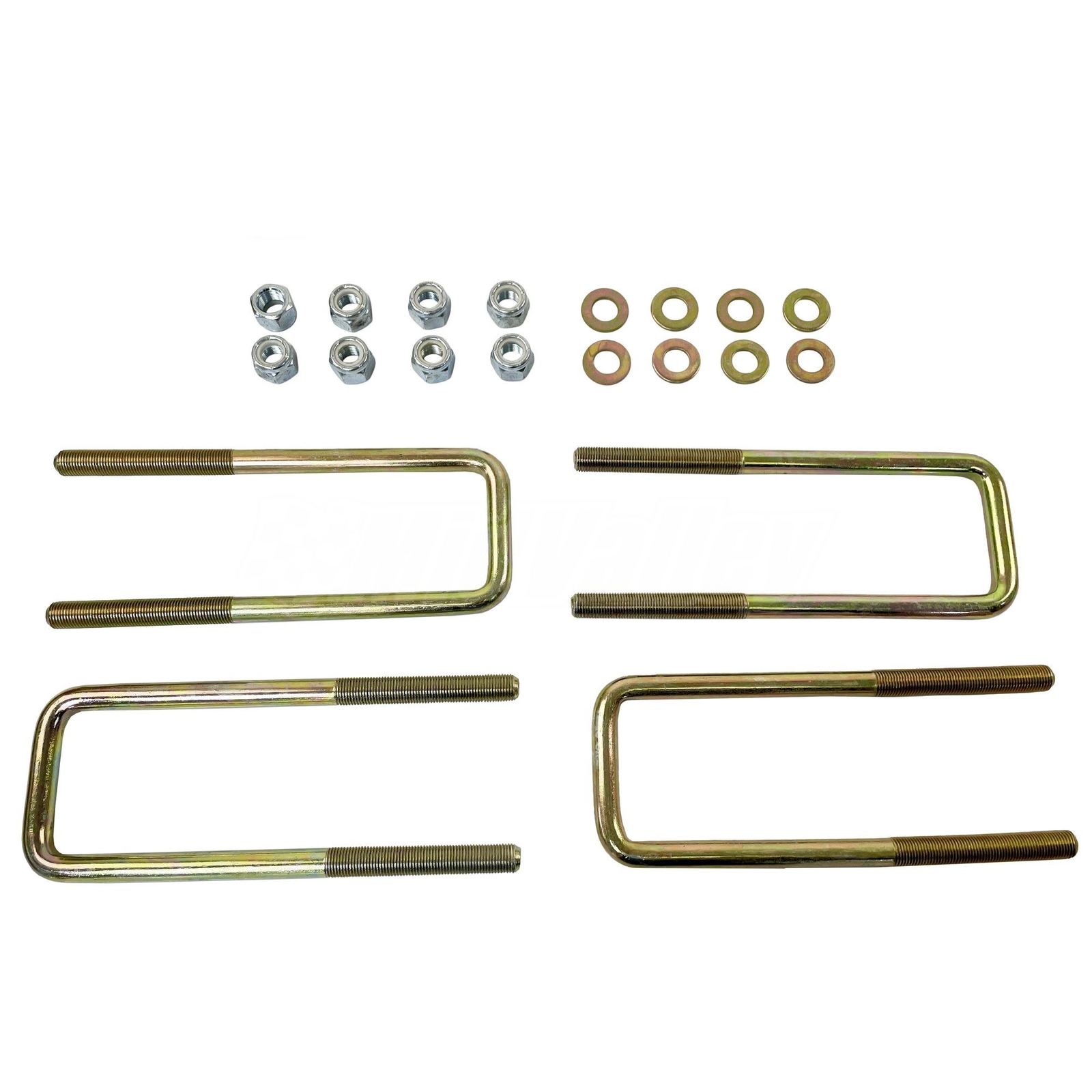 Square U-Bolts 2.5" Wide Leaf Springs 8.75" Long 4 pieces For 1988-19 ...