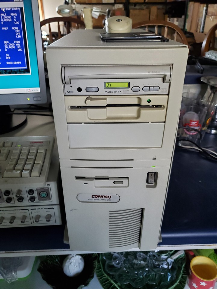 Audio Precision System One Dual Domain analyzer with PC/monitor Owned ...