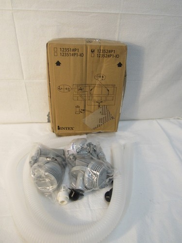 Intex 12352 #P1 Accessory Box for Above Ground Pools Hoses Clamps ...