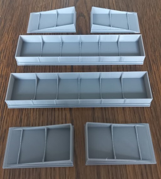 N Gauge Station Platforms And Ramps Scale 1:148 Model Railway Scenery ...