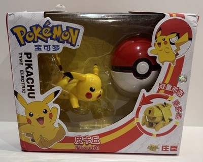 Pokemon Action Poke Ball Pikachu Kid Toy Figure Pocket Monsters | eBay