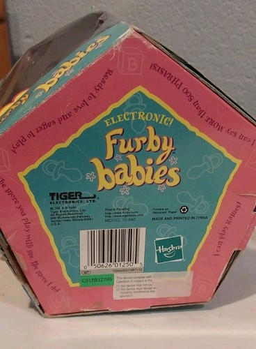 HASBRO 1999 ELECTRONIC FURBY BABIES TIGER ELECTRONICS,LTD | eBay