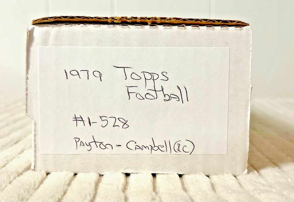 1979 Topps NFL Football Complete Factory Set - Earl Campbell RC - MINT ...