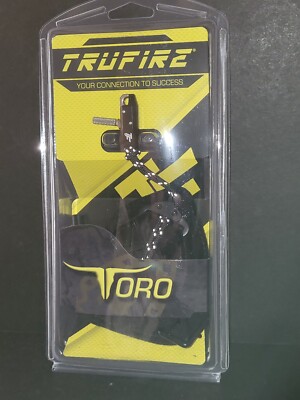 TRUEFIRE TORO WRIST STRAP COMPOUND BOW RELEASE--FOR LEFT OR RIGHT HAND ...
