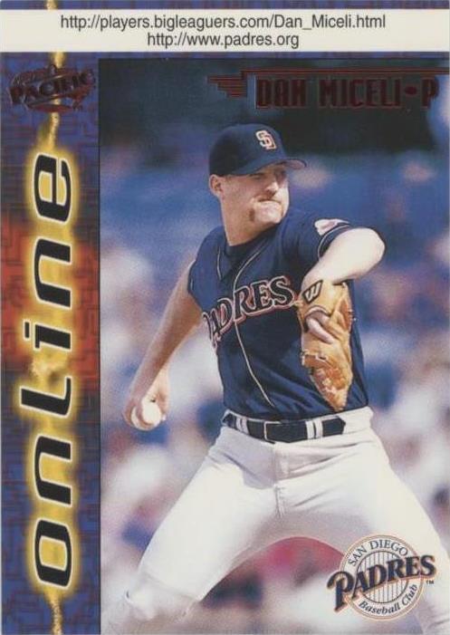 1998 Pacific Online - Dan Miceli #643 Red for sale online | eBay