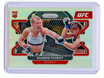 MANON FIOROT 2022 PANINI PRIZM UFC SILVER PARALLEL ROOKIE RC NO. 36 | eBay