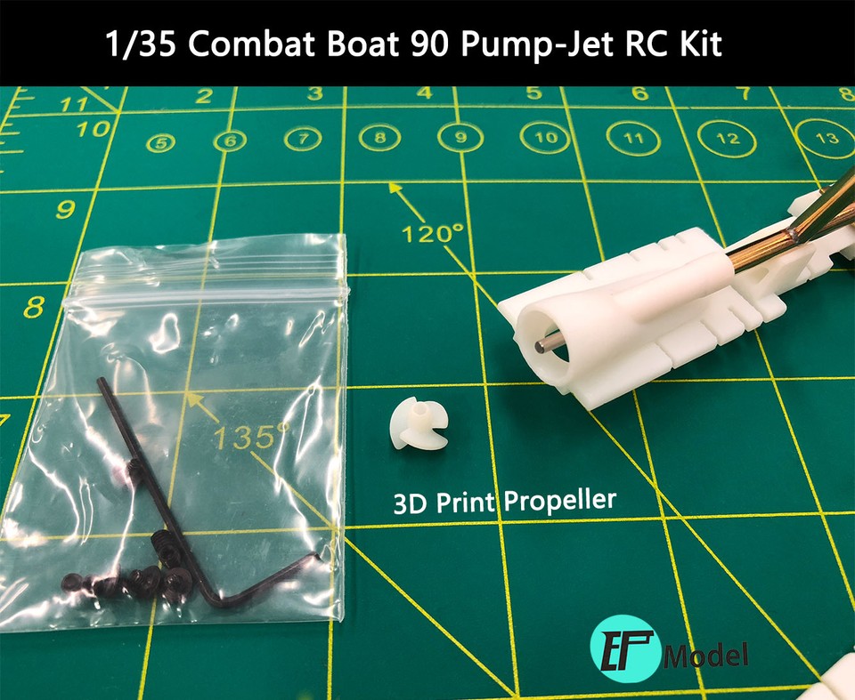Tiger 1/35 Combat Boat 90 CB-90 RC Kit | eBay