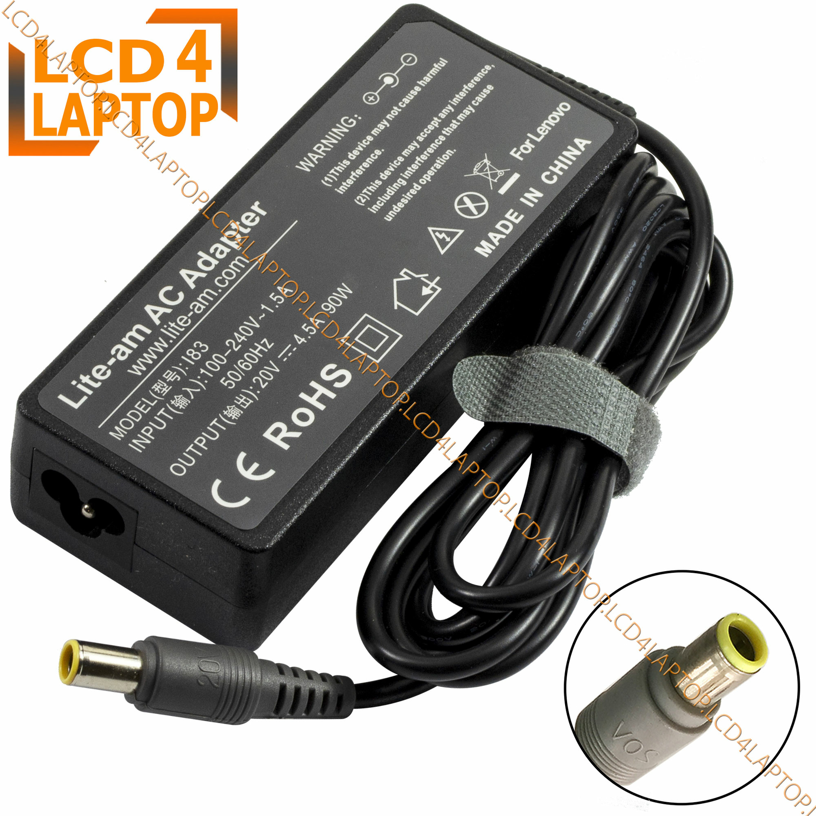 Laptop Charger For Lenovo Thinkpad Edge E530c E535 E545 AC Adapter ...