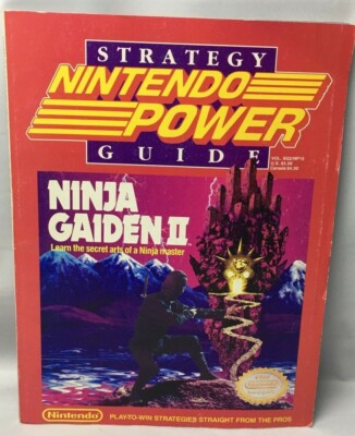 Nintendo Power Strategy Guide Vol. SG2/NP15 Ninja Gaiden II w/Poster ...