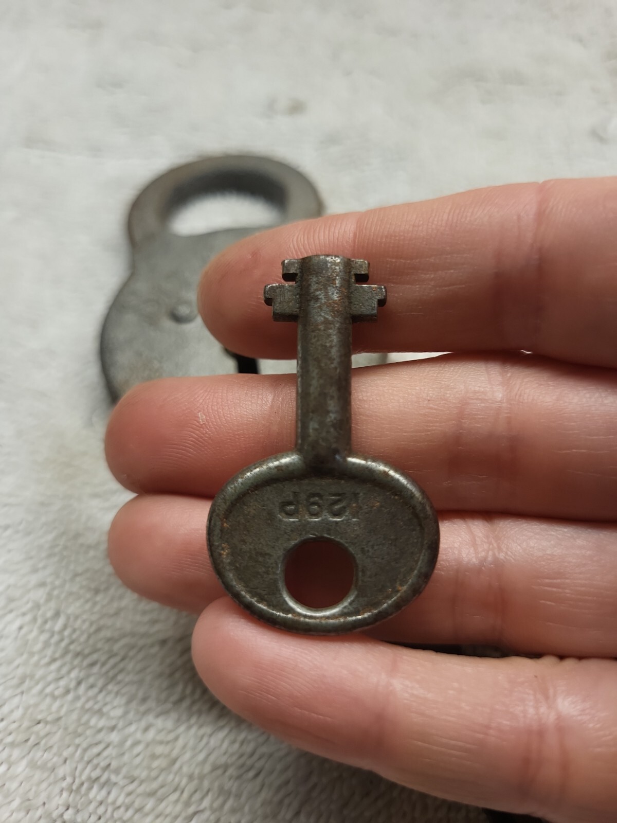 Winchester 6 lever lock old west padlock working | eBay