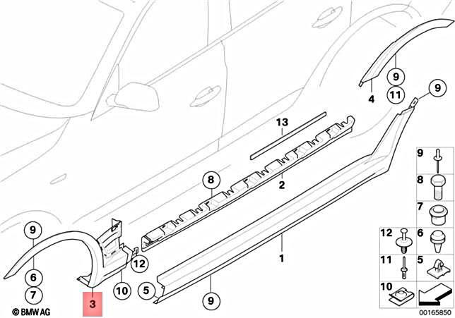 BMW 51713405818 Genuine OEM Factory Original Wheel Flare for sale ...