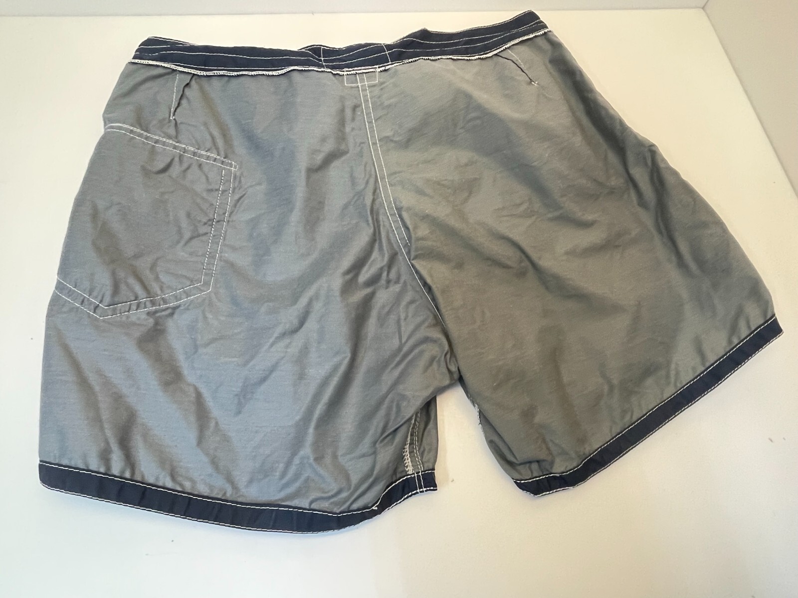 0060-- Vintage Birdwell Beach USA Swim Trunks Surf U… - Gem