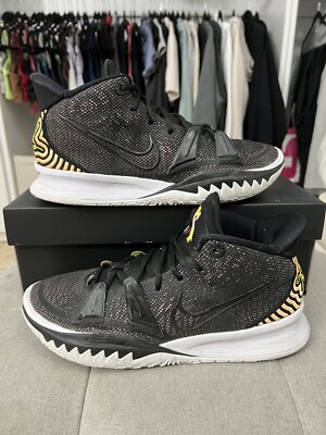 Nike Kyrie 7 Ripple Effect Black CQ9326-005 Men’s Size 8 Basketball ...